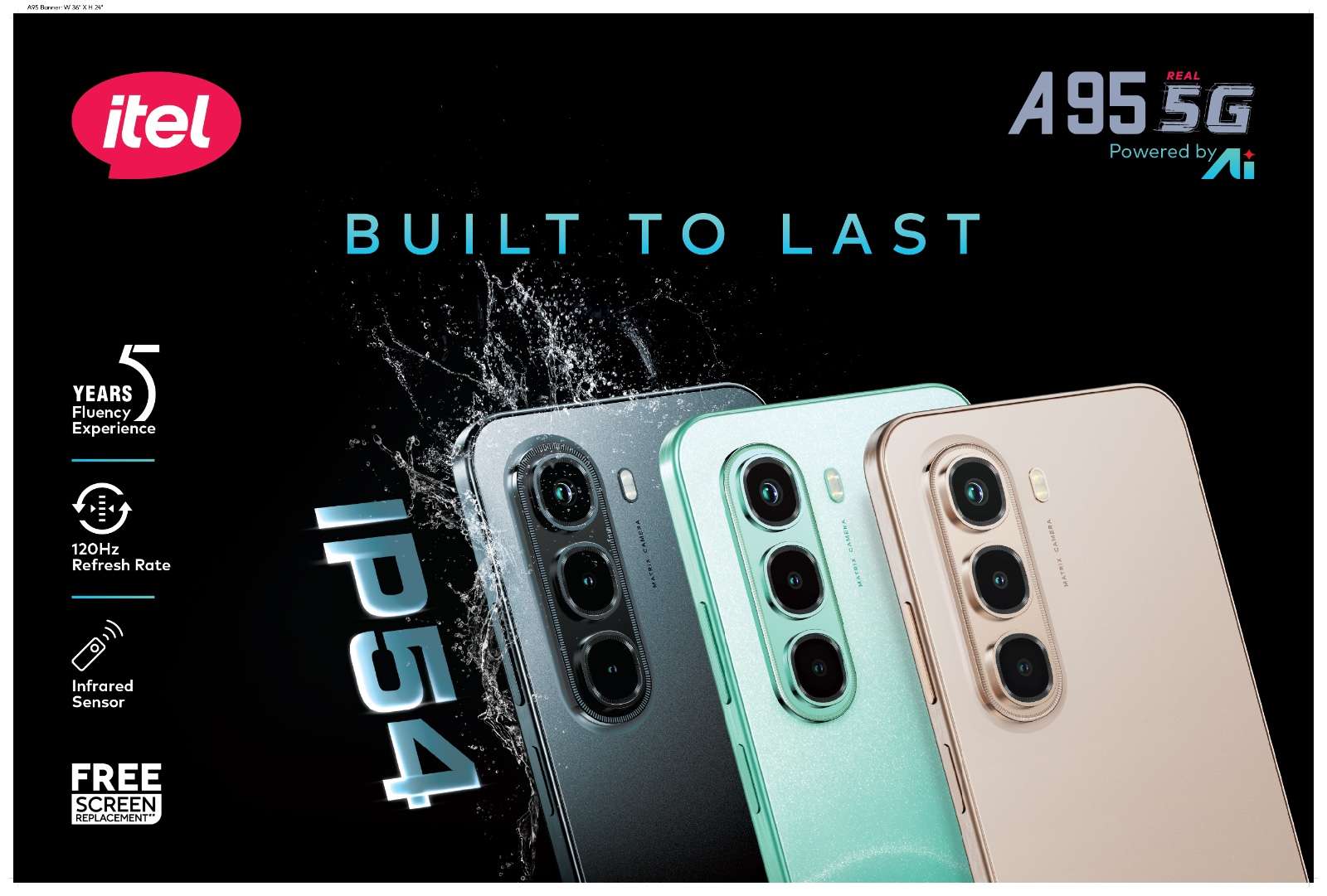 itel launches Innovative AI-Powered A95 5G Smartphone at Just Rs.9599 ...