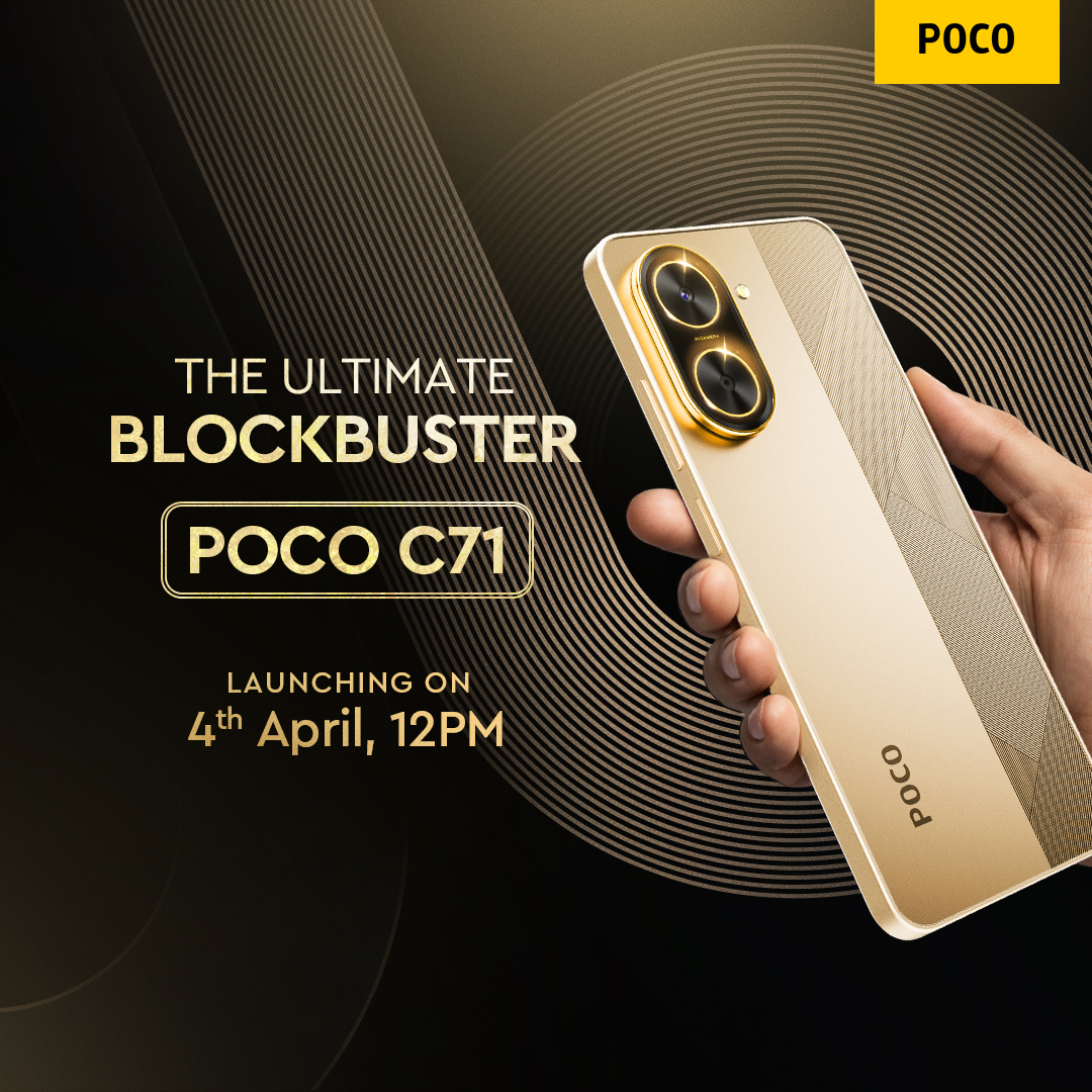 'Poco C71' to be launched on April 4 - POLYTIKAL