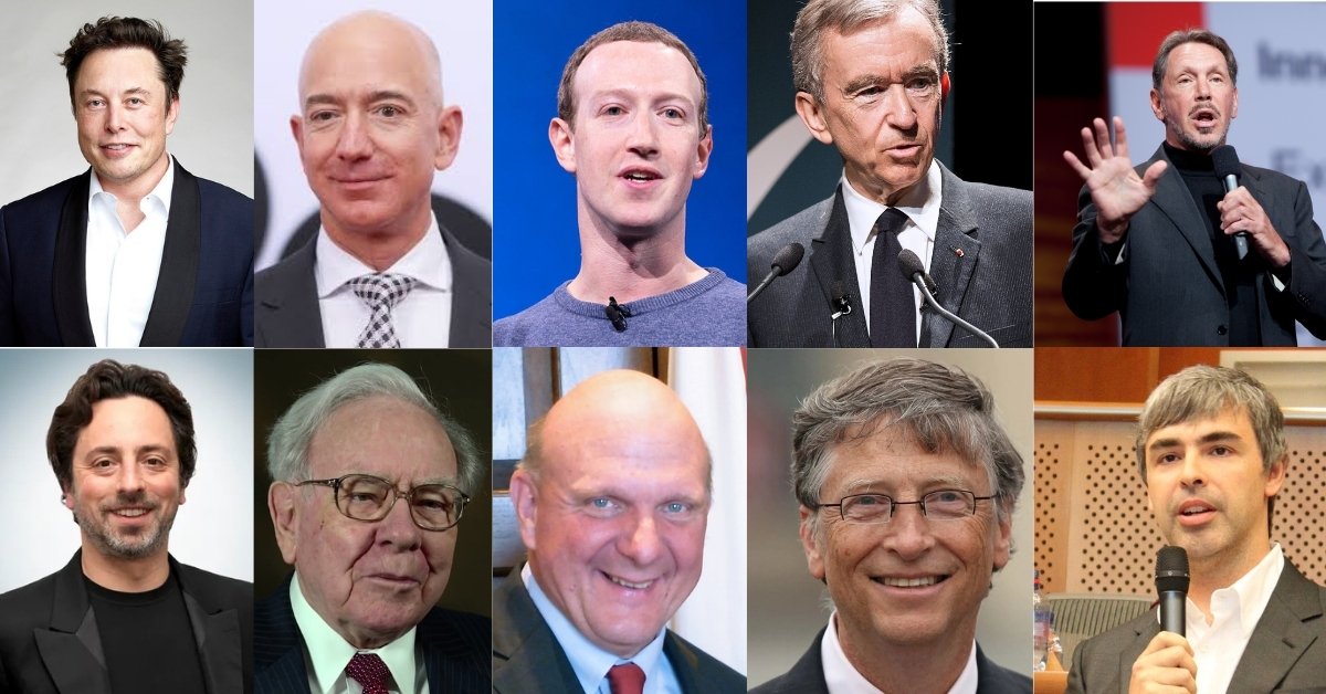 Top 10 Richest People in the World in 2025: A Look at the Billionaires ...