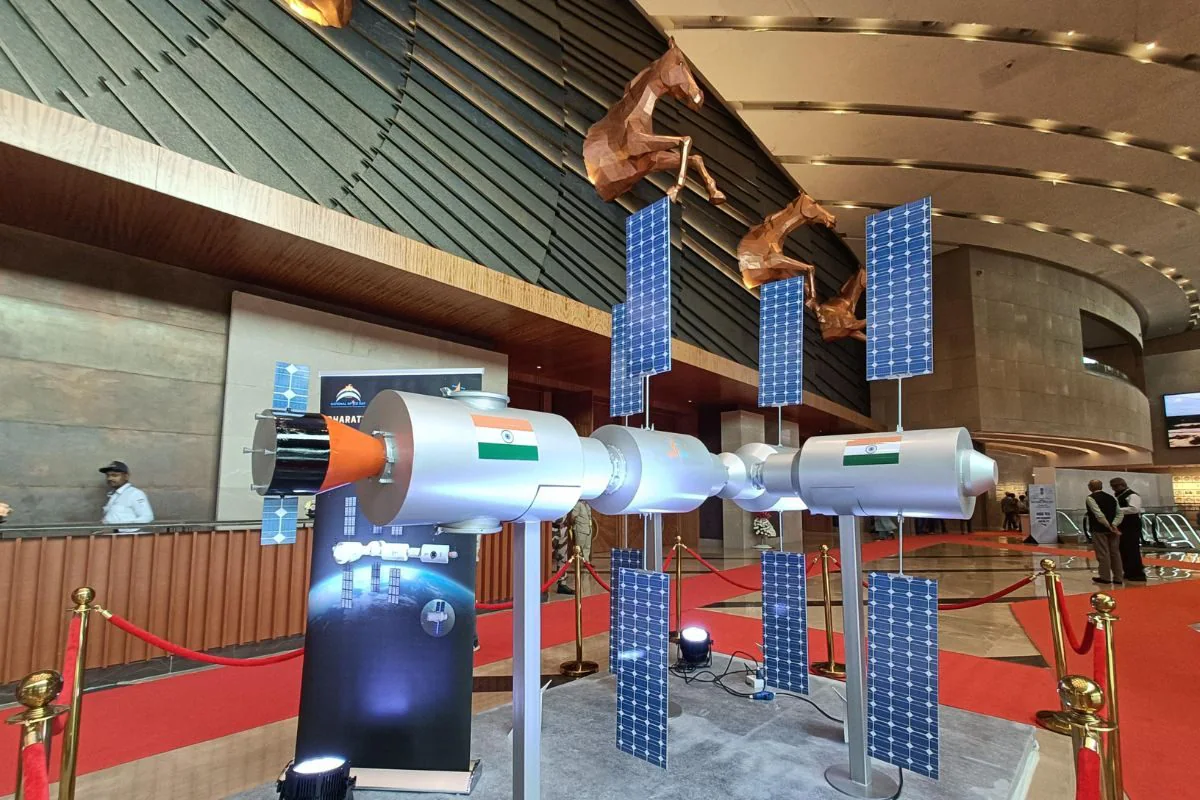 ISRO Reveals Model of India’s First Space Station, Targets 2028 Launch ...